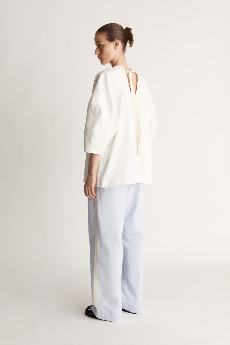 Lee Mathews Georgia Top White – Deluxe Lorne